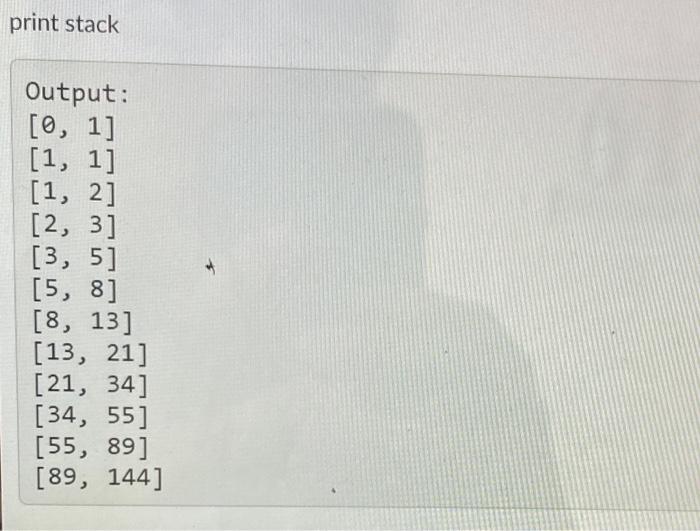 Solved Fibonacci numbers: The Fibonacci numbers are the | Chegg.com