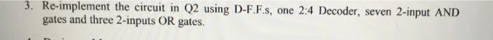 Solved 2. Draw the logic diagram of a 3-bit parallel in | Chegg.com