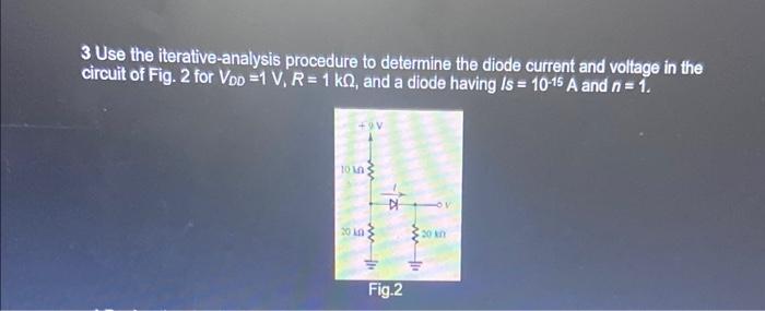 Solved 3 Use the iterative-analysis procedure to determine | Chegg.com