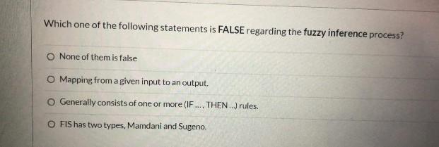 Solved Normal fuzzy set is one whose membership function: | Chegg.com