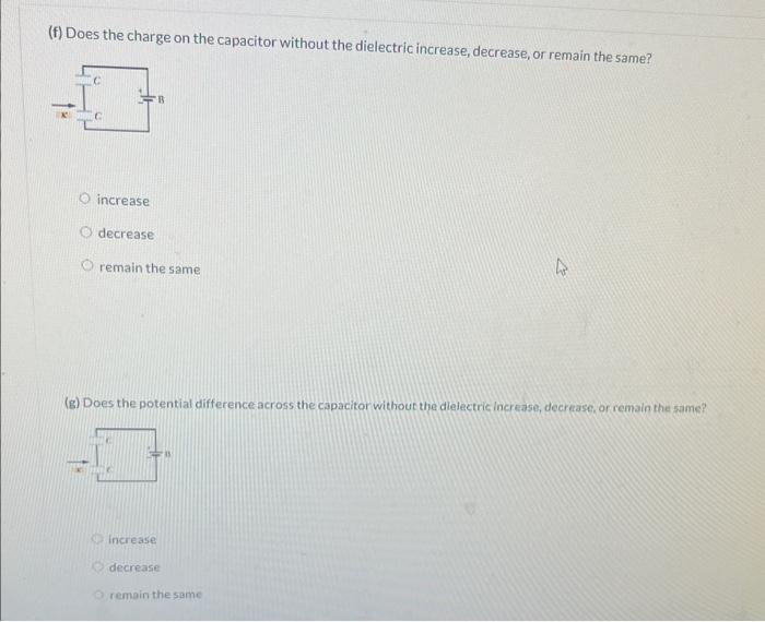 Solved A dielectric slab is inserted between the plates of | Chegg.com