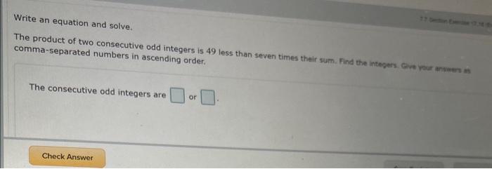 Solved Write an equetion and solve. The arna of a triangle | Chegg.com