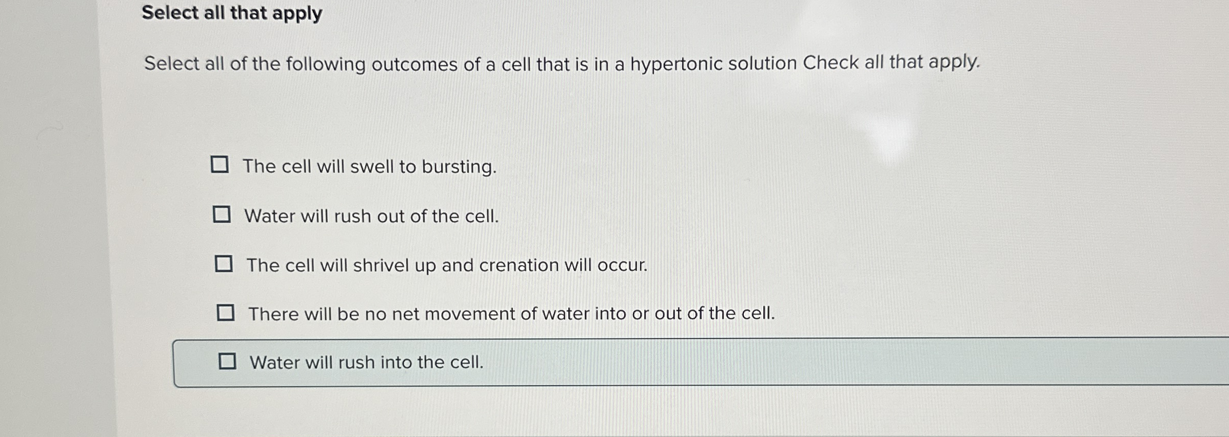 Solved Select all that applySelect all of the following | Chegg.com