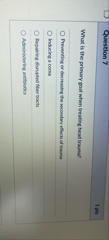 Solved Question 71 ﻿ptsWhat is the primary goal when | Chegg.com