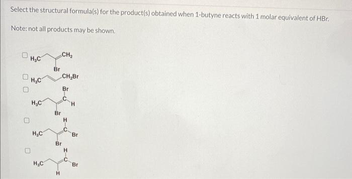 Solved Draw the structural formula(s) for the product(s) | Chegg.com