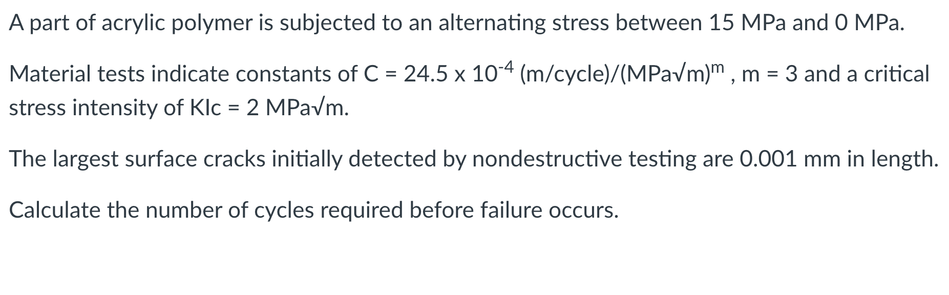 Solved A part of acrylic polymer is subjected to an | Chegg.com