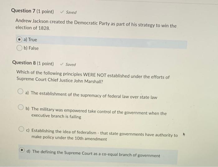 John C. Calhoun supported the Tariff of 1816 , but | Chegg.com