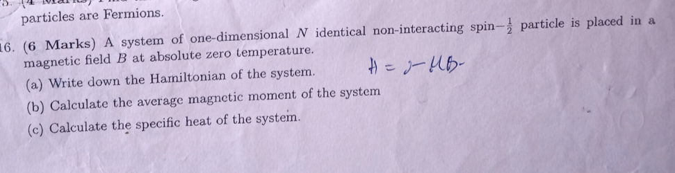 Solved A system of one-dimensional N ﻿identical | Chegg.com