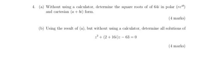Solved 3 Marks 3 A Calculate Cosh Log 5 Exactly