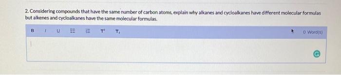 Solved Exercise 2 - Questions 1. Explain why the following | Chegg.com