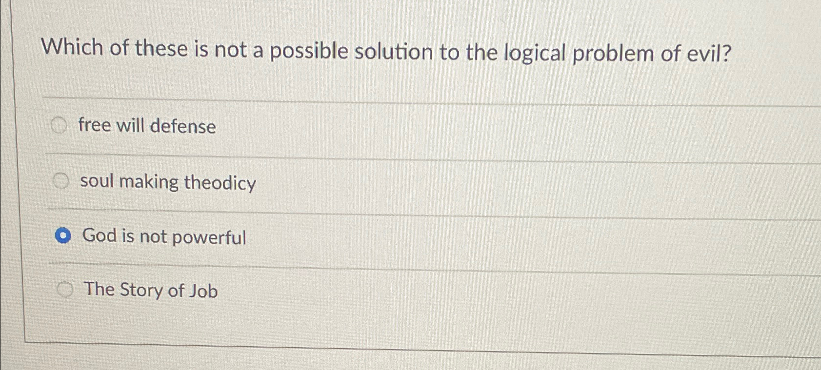 Solved Which of these is not a possible solution to the | Chegg.com
