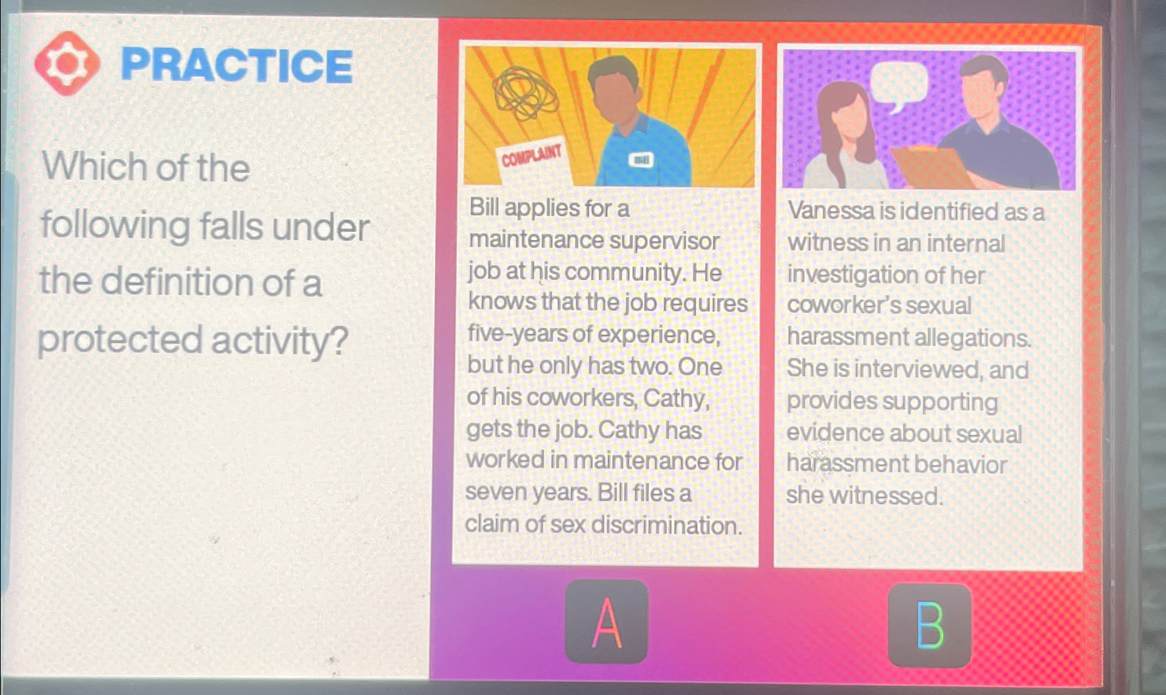 Solved (3) ﻿PRACTICEWhich of the following falls under the | Chegg.com