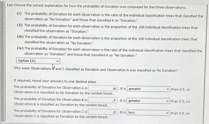 Solved A university is applying classification methods in | Chegg.com