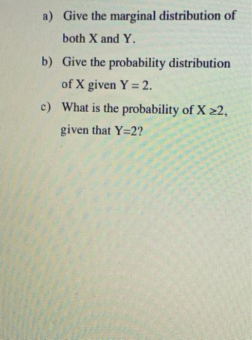 Solved The joint probability distribution function of two | Chegg.com