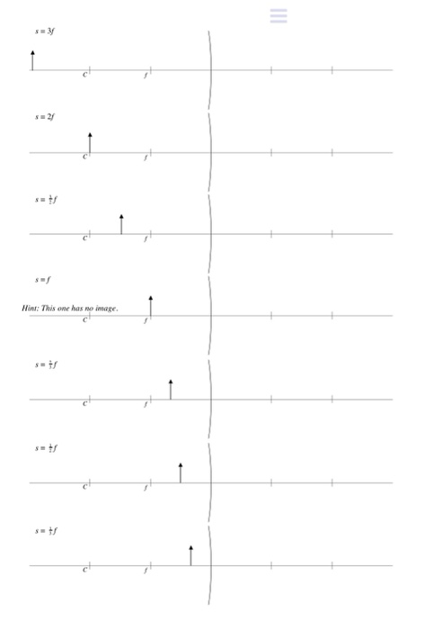 Solved Physics 152 Convex & Concave MIRROR Worksheet The | Chegg.com