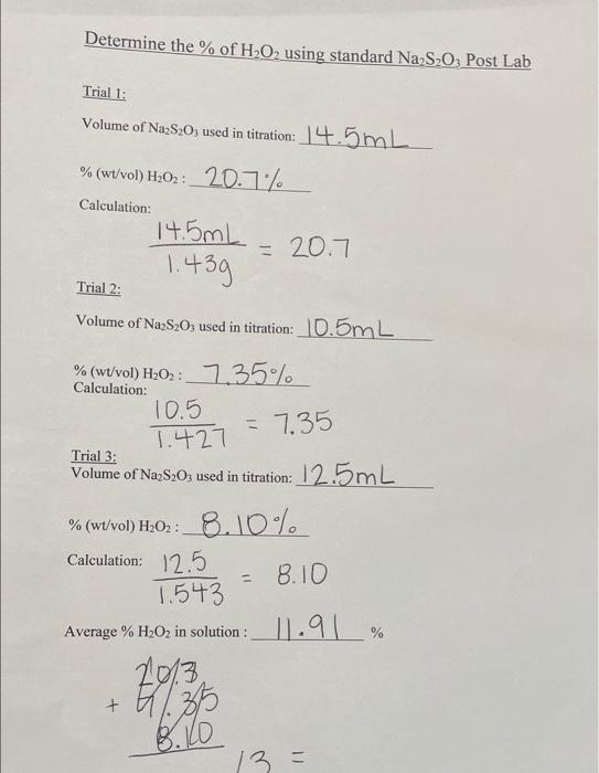 Solved 1. Does your data agree with the label on the | Chegg.com