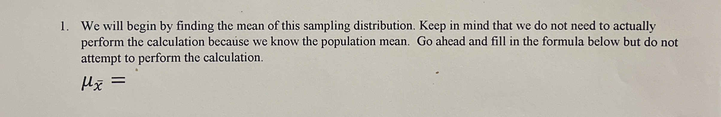 Solved The theoretical sampling distribution, given | Chegg.com