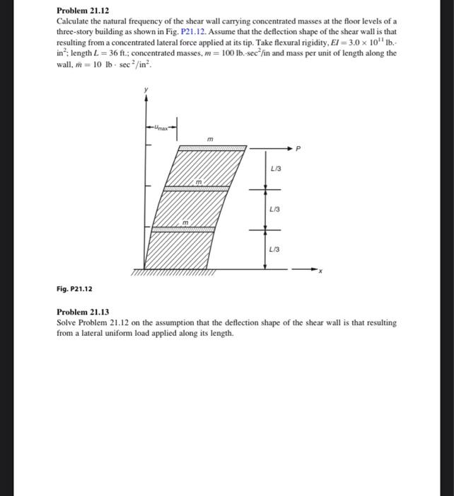 Solved Problem 2 - Solved Problem 20.12 of the Paz's | Chegg.com Solved Problem 2 - Solved Problem 20.12 of the Paz's | Chegg.com