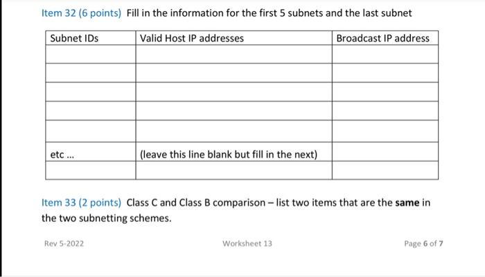 Solved Hint - you are given a host IP address; start | Chegg.com