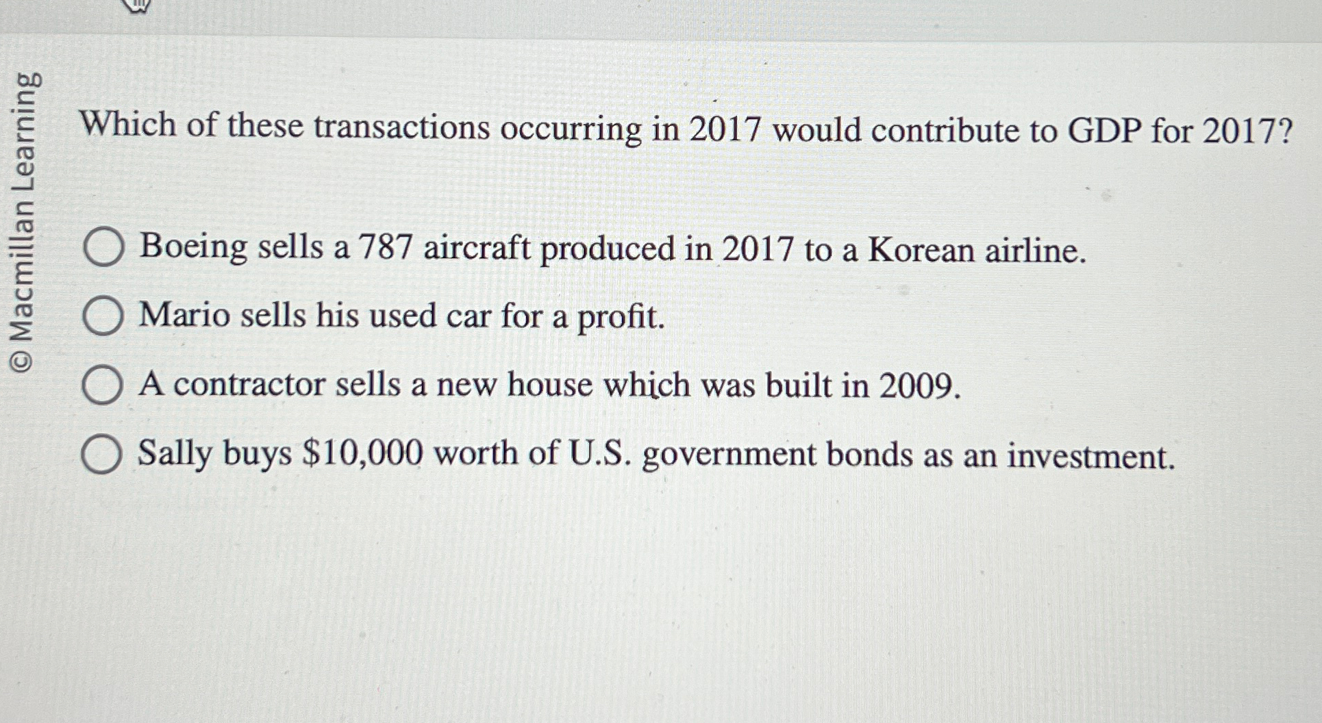 Solved Which of these transactions occurring in 2017 ﻿would | Chegg.com