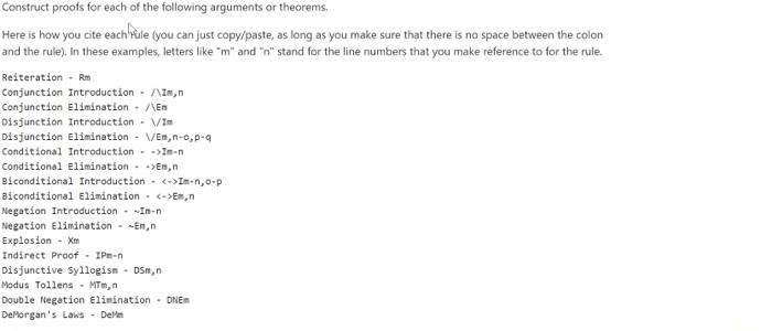 Solved Construct Proofs For Each Of The Following Arguments 3593