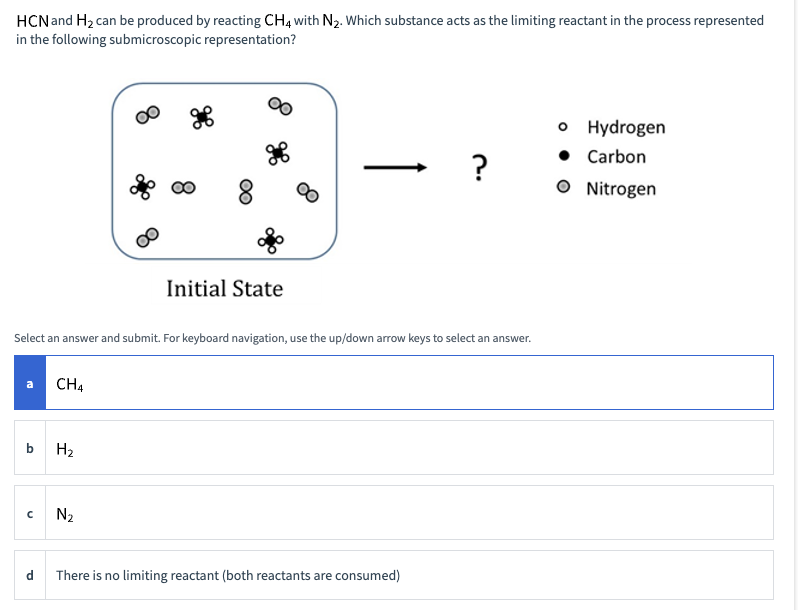 Solved Select an answer and submit. For keyboard navigation, | Chegg.com