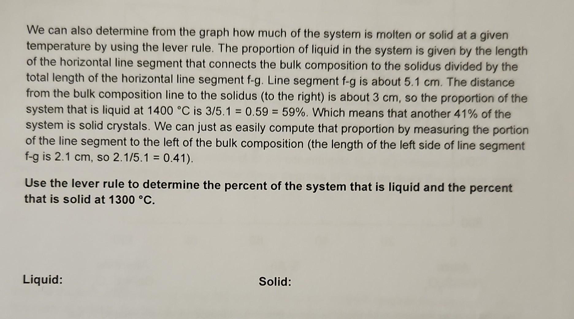 Finding Composition From Phase Diagram Solved The Phase Diag