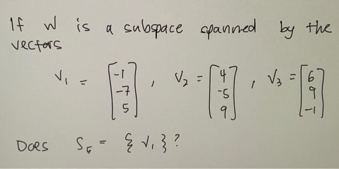 For linear algebra, what steps do I take to | Chegg.com