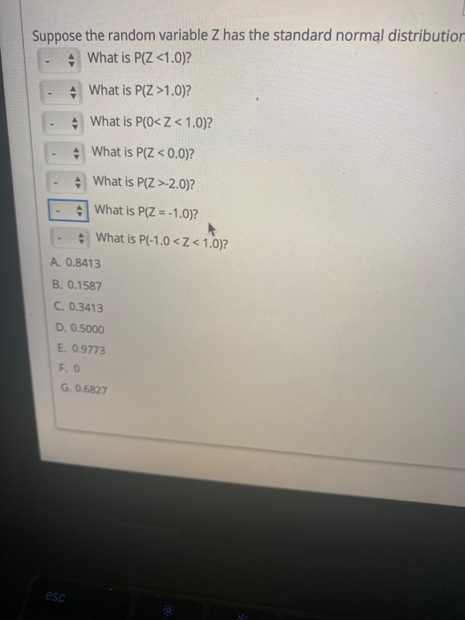 Solved Suppose the random variable Z has the standard normal | Chegg.com