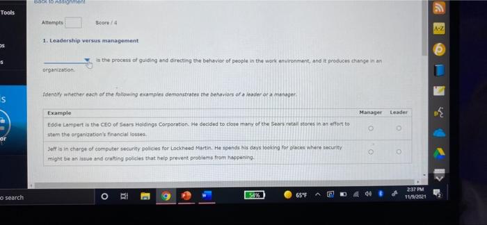 Solved х 59:39 Back to Assignment Attempts Score 14 A-Z 1. | Chegg.com