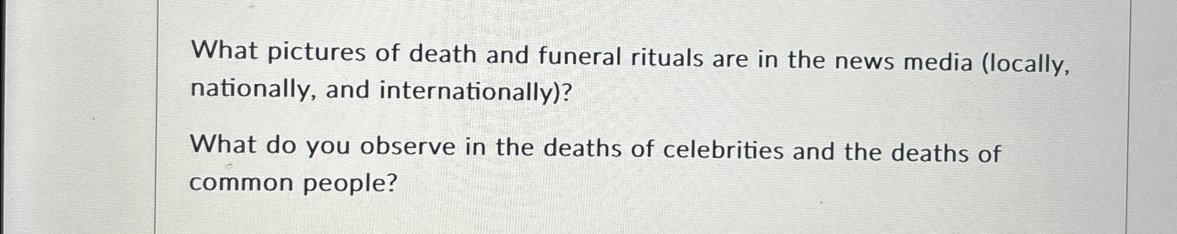 Solved What pictures of death and funeral rituals are in the | Chegg.com