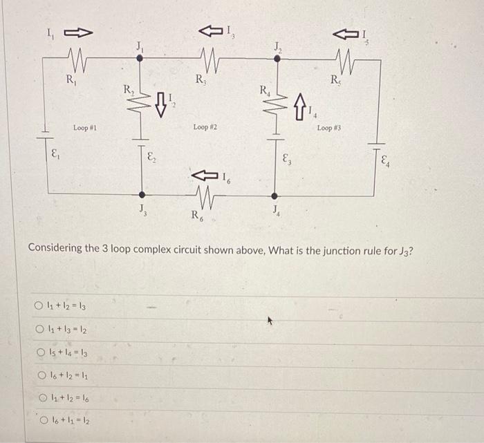 Solved Considering the 3 loop complex circuit shown above, | Chegg.com