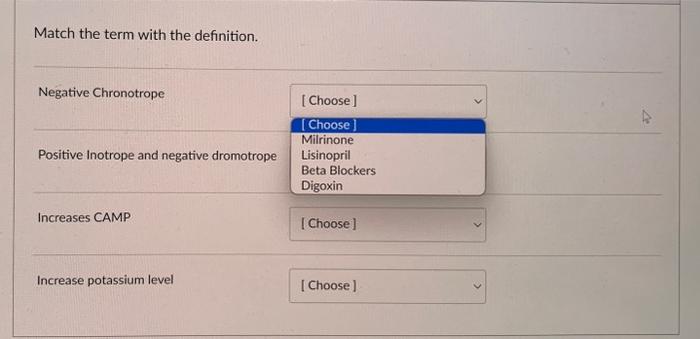 Solved Match the term with the definition. Negative | Chegg.com