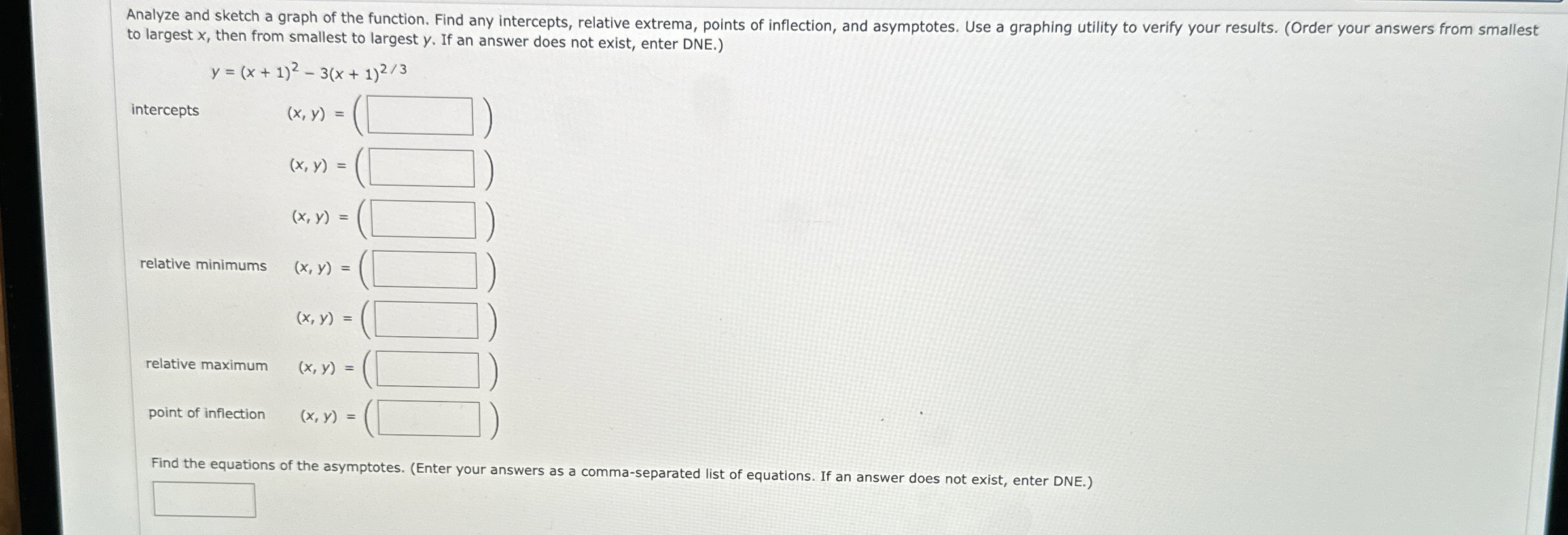 Solved to largest x, ﻿then from smallest to largest y. ﻿If | Chegg.com