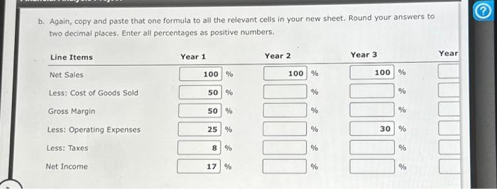Solved Common-Size Financial Statement Analysis Using Excel | Chegg.com
