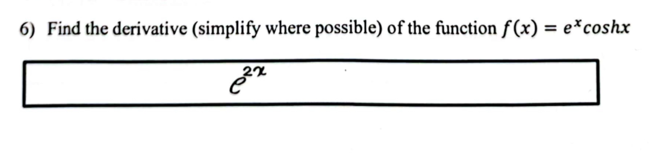 Solved Find the derivative (simplify where possible) ﻿of the | Chegg.com