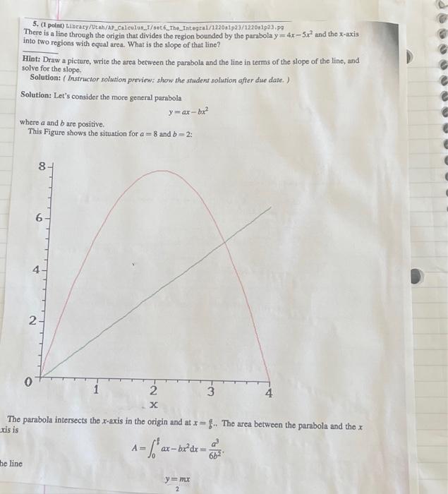 Solved Library/Utah/AP_Calculus_I/set | Chegg.com