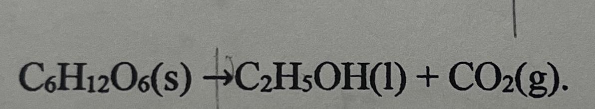 Solved Balance Following Equation