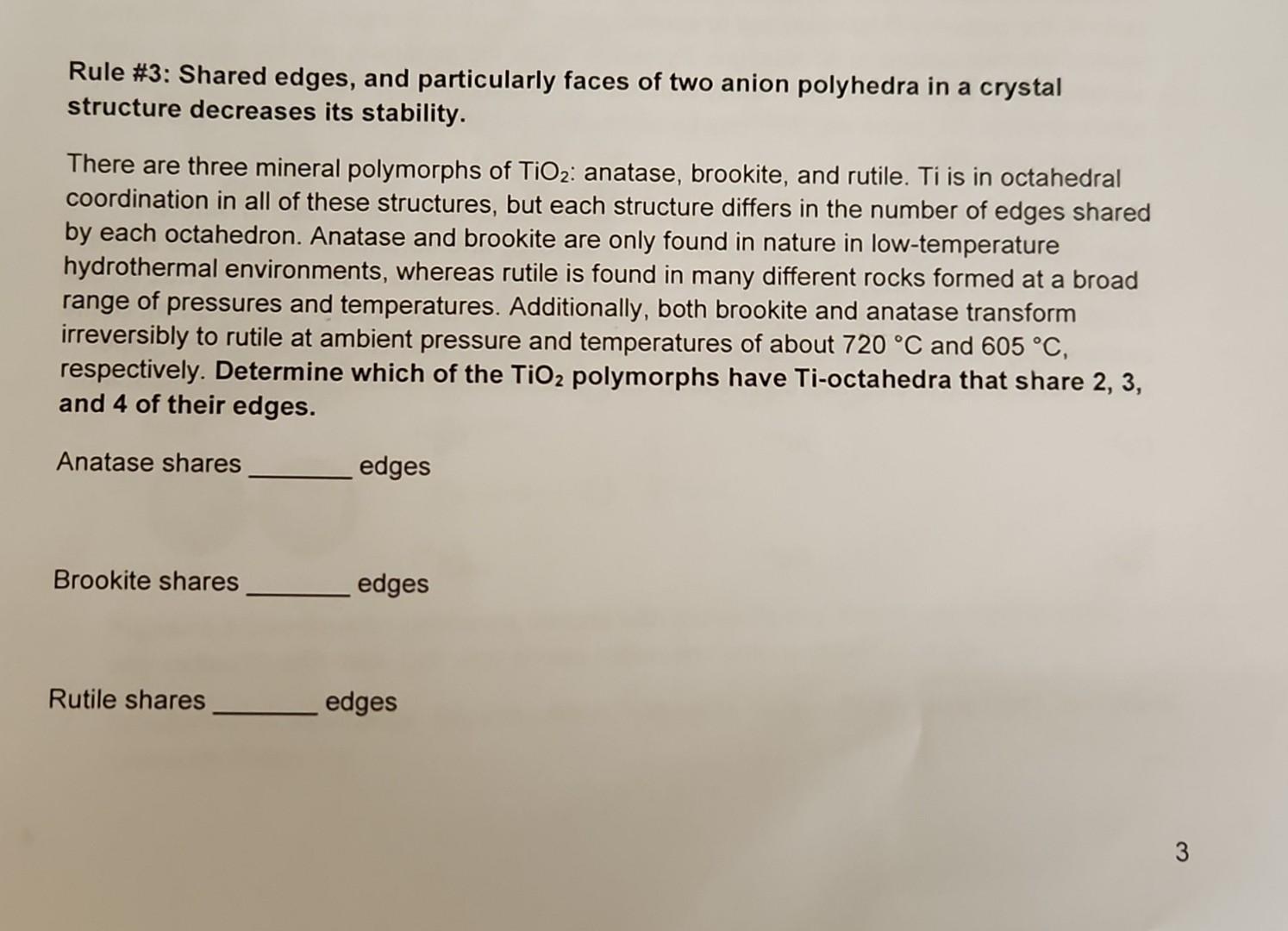 Solved Rule \#3: Shared edges, and particularly faces of two | Chegg.com