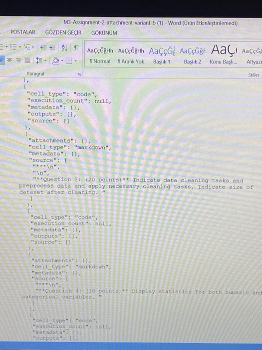 "cel1s" : [ t "attachments" : 1}. "cell type": | Chegg.com