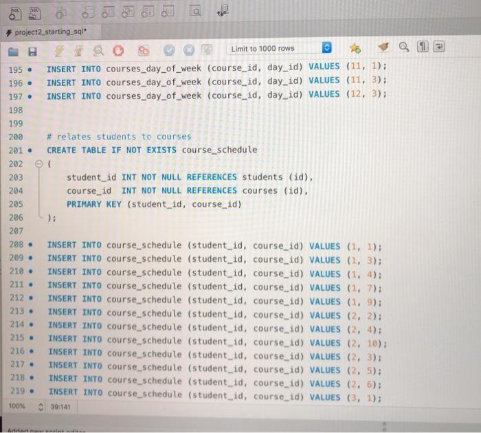 Solved Task Become comfortable with SQL. Must write SQL to | Chegg.com