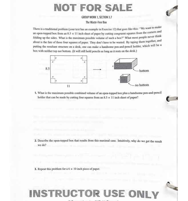 Solved There is a traditional problem (your text has an | Chegg.com