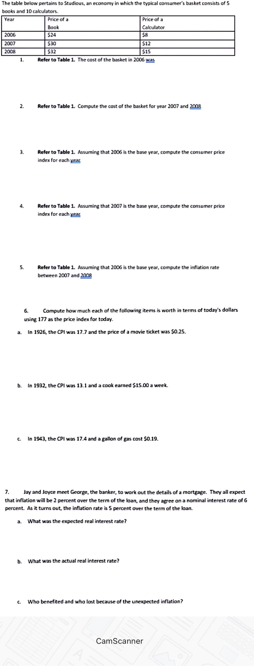 Solved SOLVE ALL THE QUESTIONS. | Chegg.com