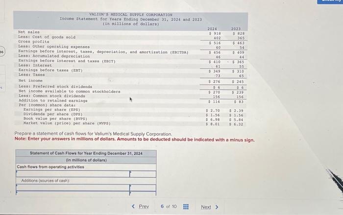 Solved Problem 2-32 Spreadsheet Problem: Statement of Cash | Chegg.com