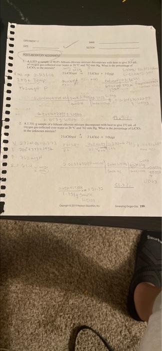 Can anyone double check my work and tell me if I made | Chegg.com