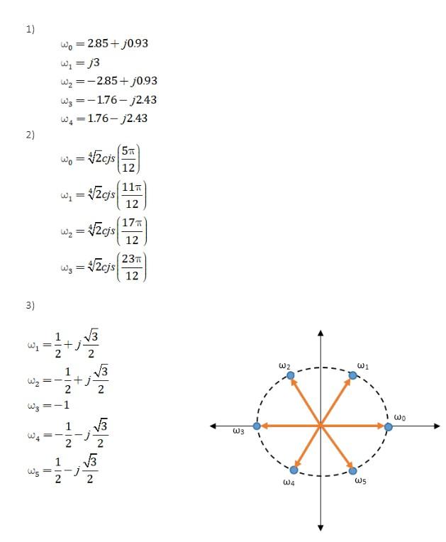 Solved Do what is indicated. 1. Find the five fifth roots of | Chegg.com