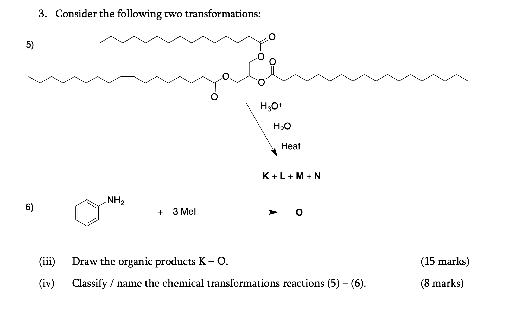 Solved 3. ﻿Consider the following two transformations: | Chegg.com