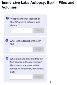 Solved Immersive Labs Autopsy: Ep. 4 - ﻿Files and | Chegg.com