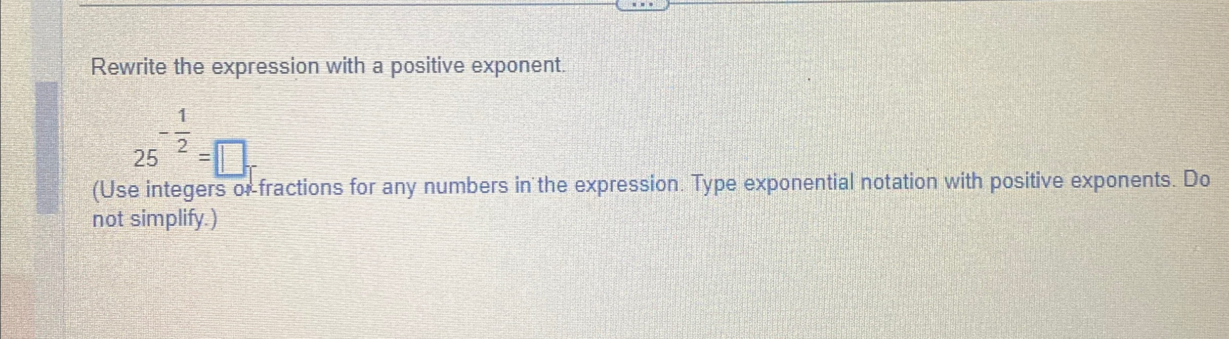 Solved Rewrite the expression with a positive | Chegg.com
