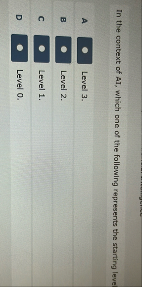Solved In the context of AI, ﻿which one of the following | Chegg.com